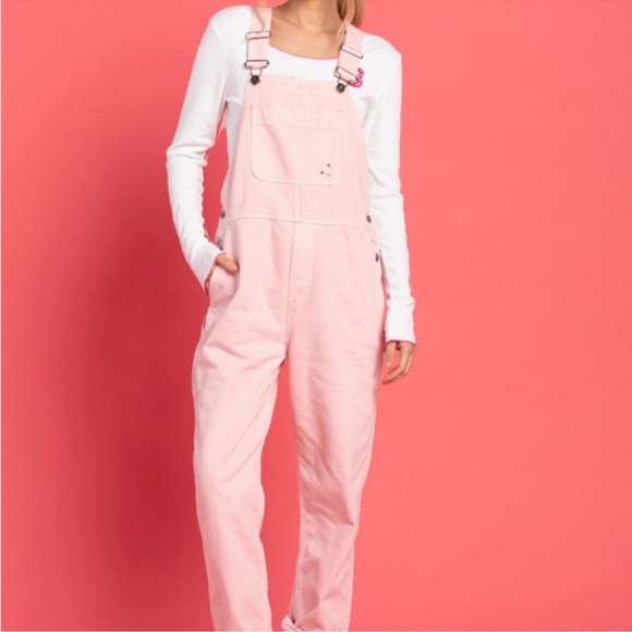Vans | Jeans | Vans X Barbie Stardom Ground Work Pink Overalls | Poshmark